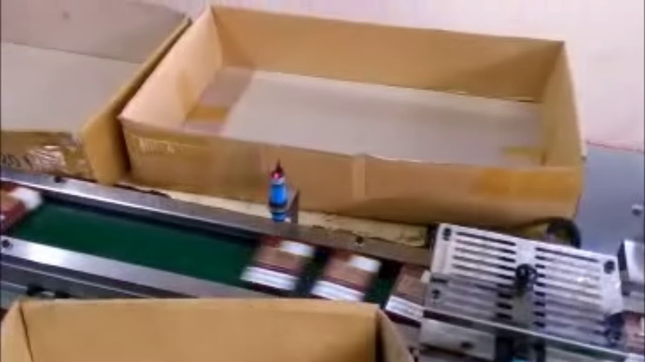 Cigarette packing machine HLP2 - YouTube