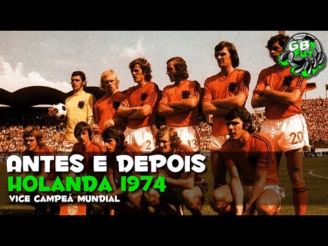 Holanda Copa do Mundo 1974 | Antes e Depois dos Jogadores (48 Anos)