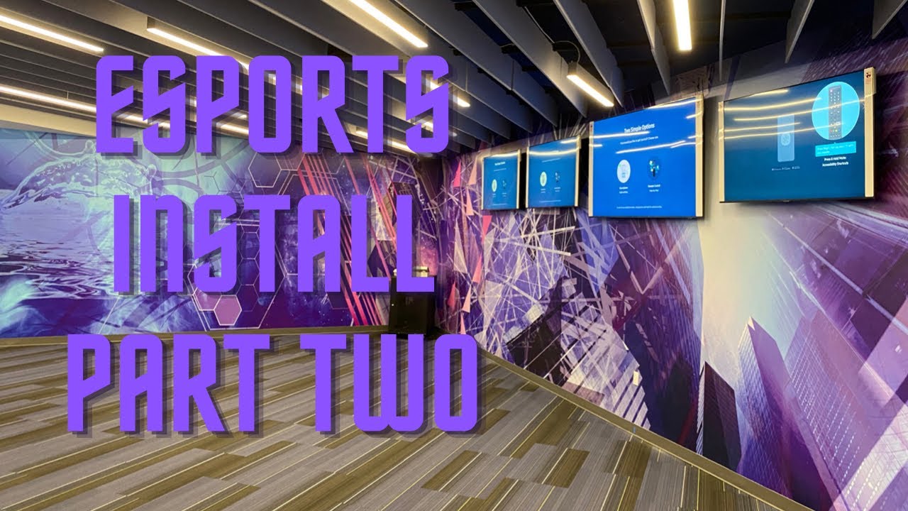 ESports Install! Check out this cool setup! - YouTube