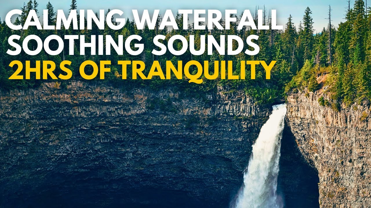 CALMING WATERFALL Sounds for RELAXATION | Unwind and Find Serenity with ...