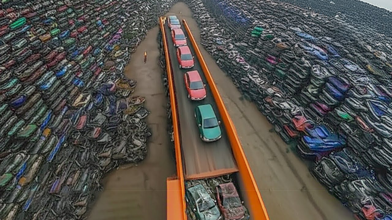 Most Insane Shredding Machines That Destroy Everything | Fastest Car ...