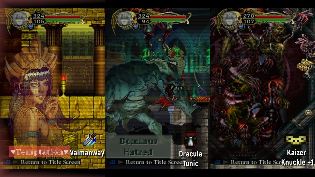 Castlevania | Harmony of Despair 2nd Valmanway - YouTube