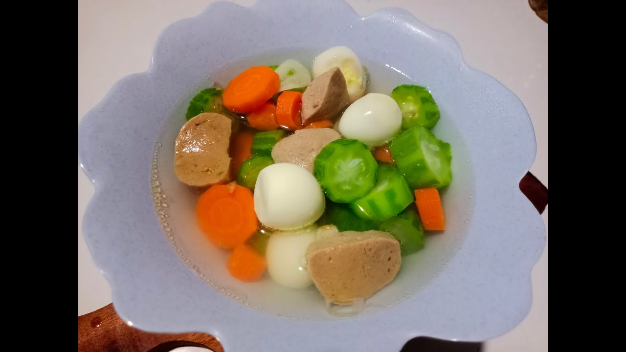 Resep sayur oyong /bening oyong - YouTube