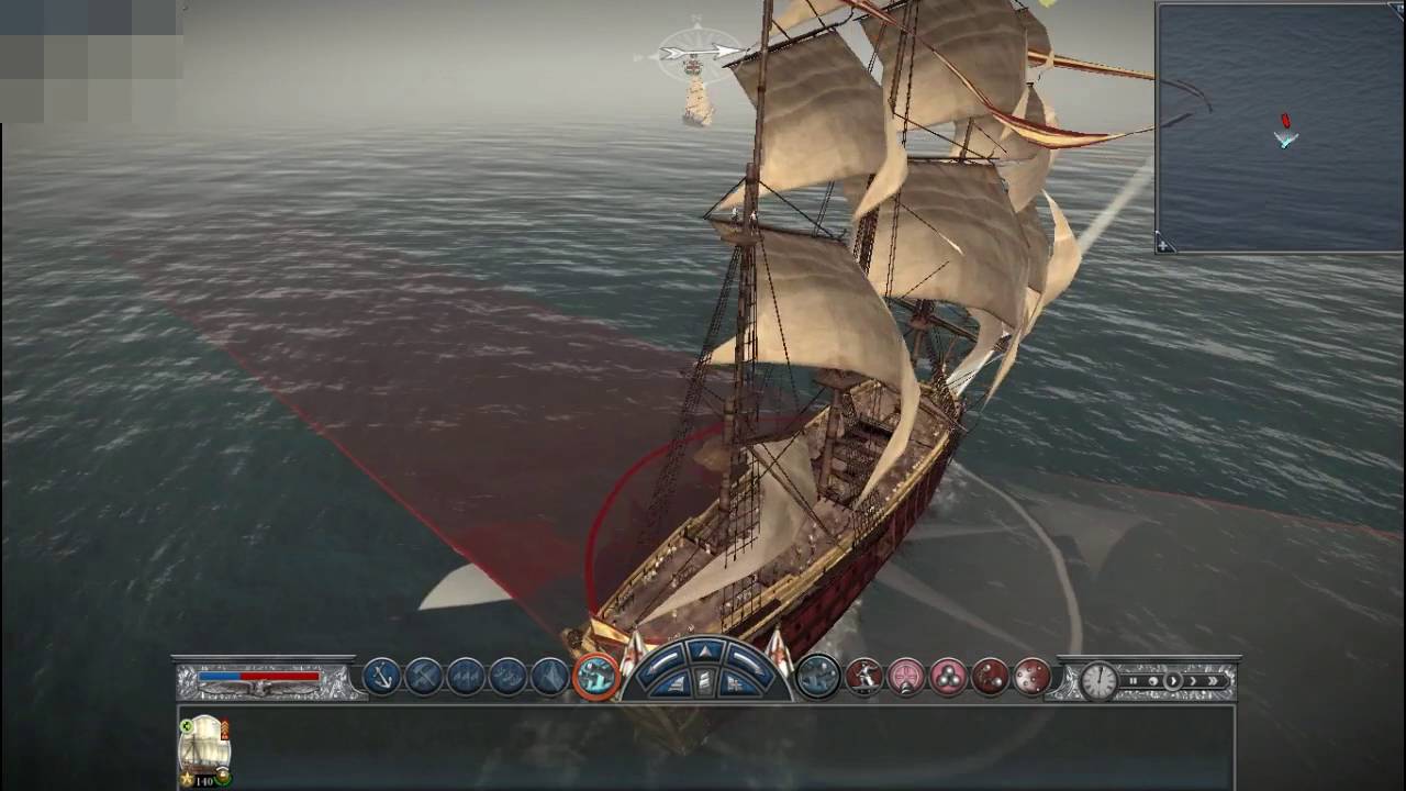 Santisima Trinidad VS HMS Elephant - YouTube