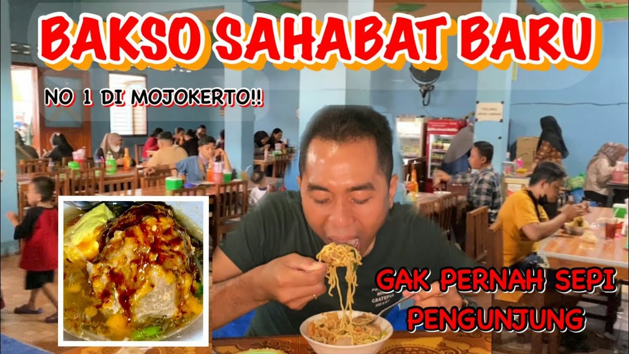Viral Di Medsos Kuliner Legendaris Mojokerto Warung Bakso Yang Wajib