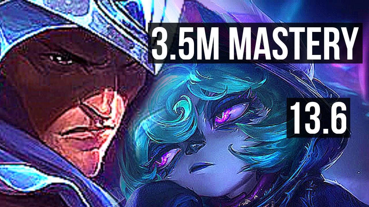 TALON vs VEX (MID) | 9/0/6, 3.5M mastery, Legendary | KR Master | 13.6 ...