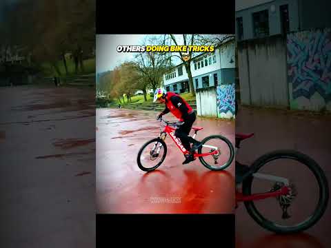 Others Doing Bike Tricks vs This Guy! #shorts