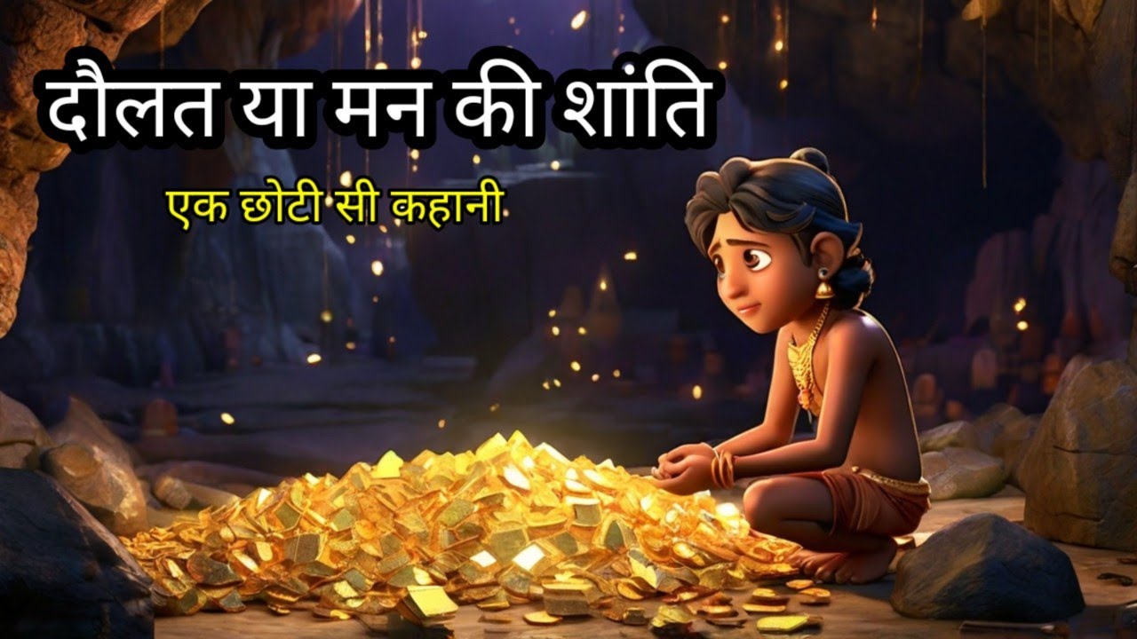 Rochak Hindi kahaniya l मन की शान्ति या दौलत l Animated Hindi Kahani l Halchal hindi kahaniya l ...
