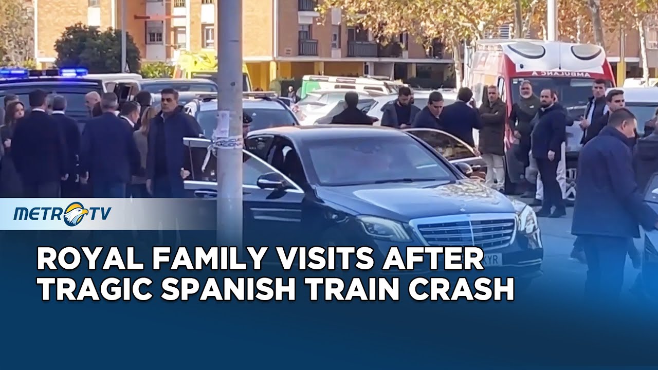 Spain’s Deadliest Train Disaster Royal Visit Aftermath - YouTube