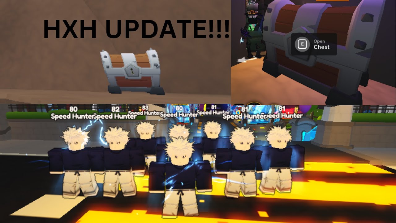 Finished all quest in the new HxH update and chest location in anime ...