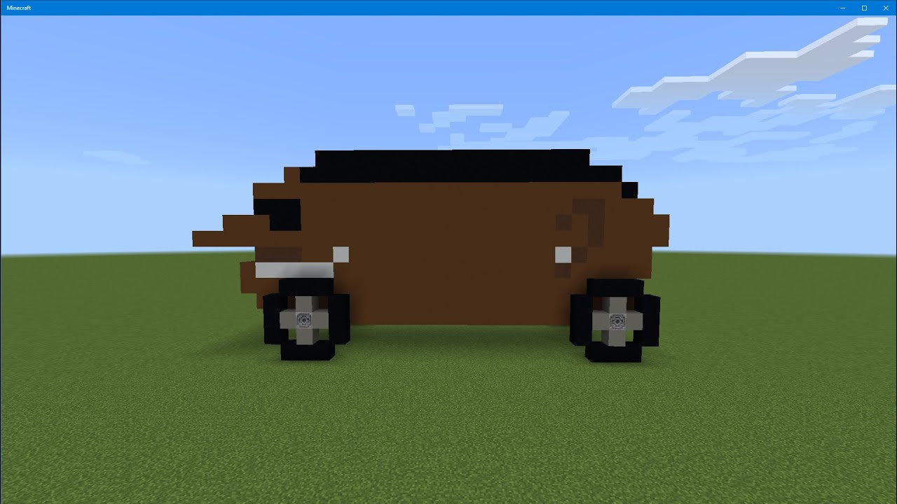 I built the meme, Dababy Convertible in Minecraft! - YouTube