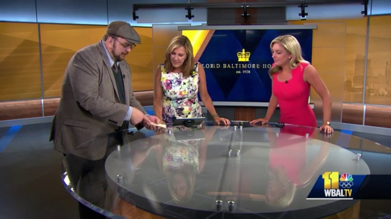 Vince Wilson for Poe's Magic on WBAL with Jennifer Franciotti - YouTube