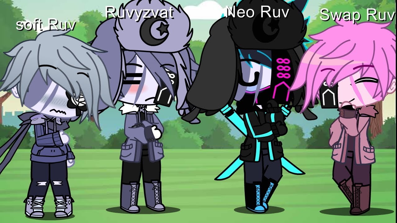 ((One kiss))/meme/ Ruv and Sarv and their AUs - YouTube