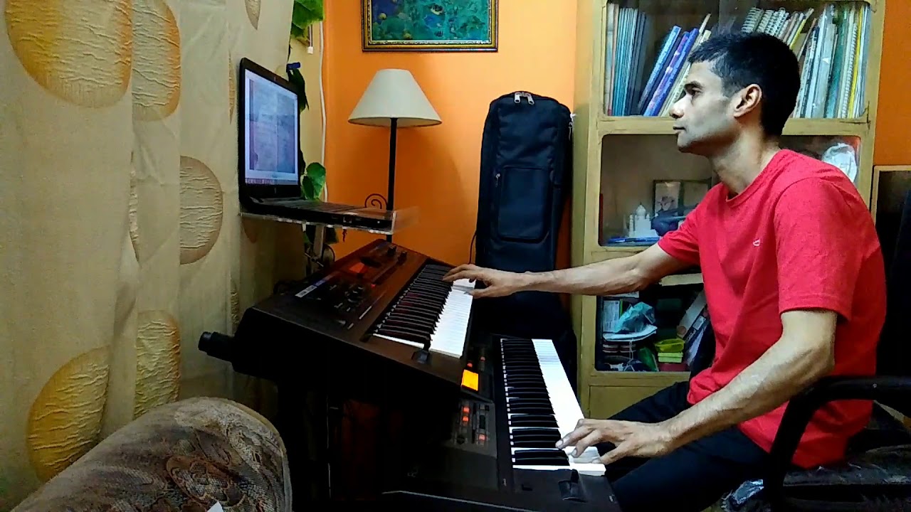 YE SHAM MASTANI - AAKASH KENO DAKE KEYBOARD INSTRUMENTAL BY MRINMOY ...