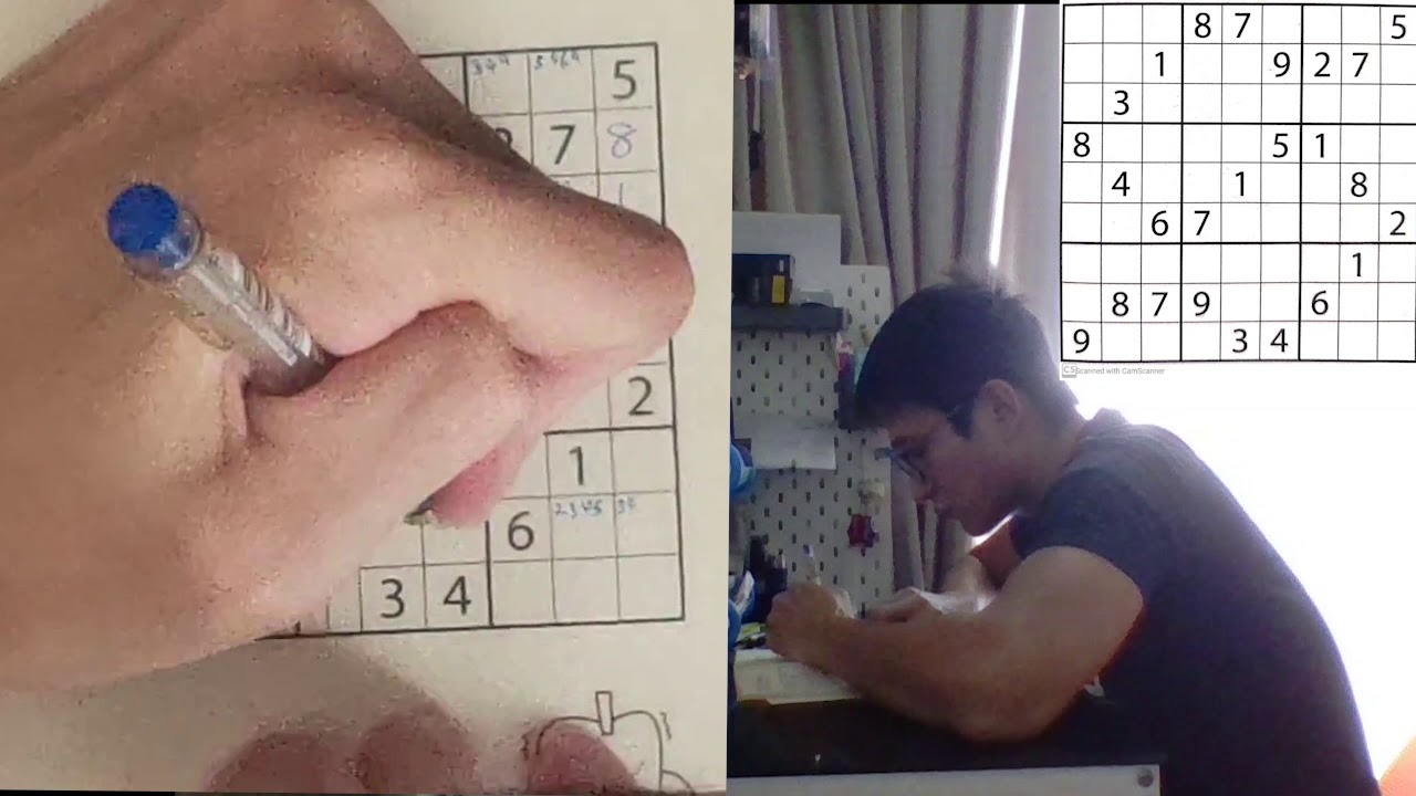 Solving Sudoku With Me YouTube Solving Sudoku With Me YouTube