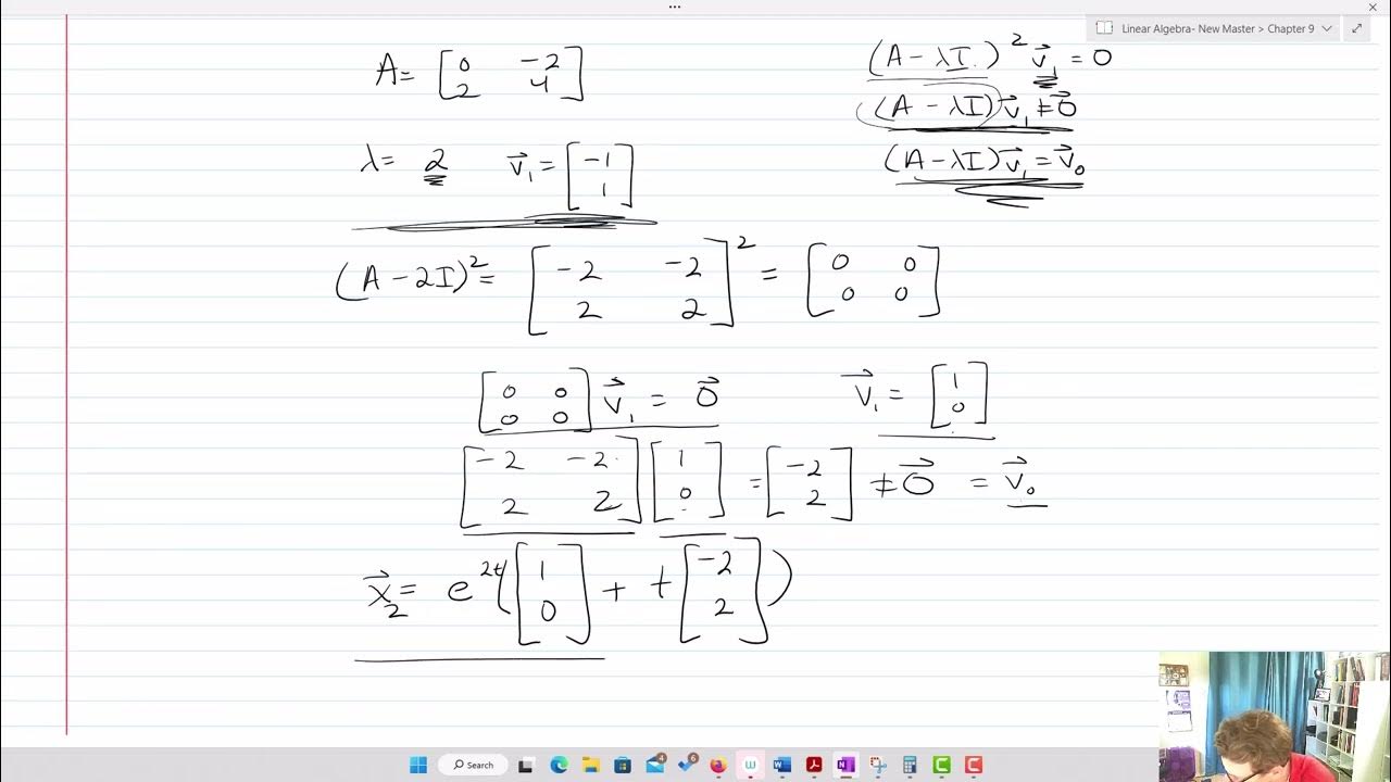 Differential Equations- Vector Differential Equations- Defective ...