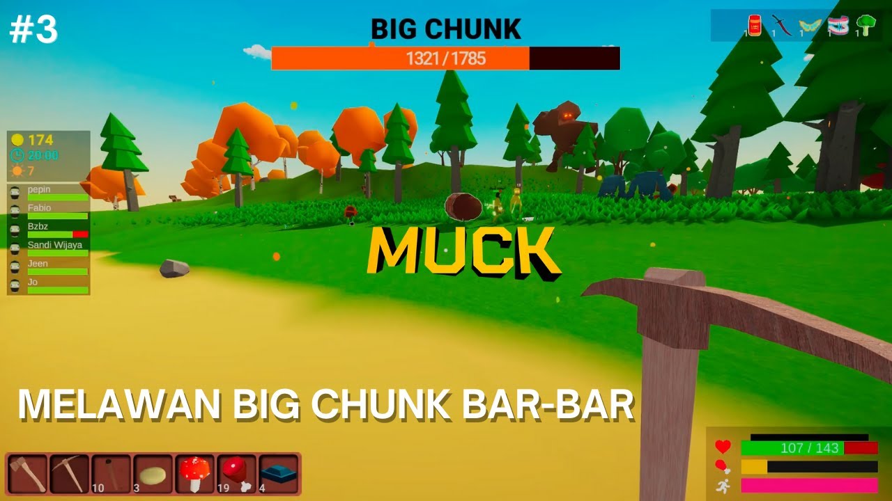 MELAWAN BIG CHUNK BAR-BAR! Muck Indonesia - Part 3 - YouTube