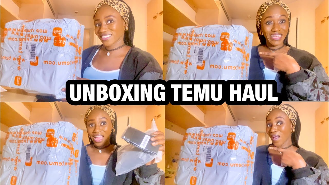 UNBOXING TEMU HAUL : Honest Review On Temu Order / Vlogmas Day 3 - YouTube