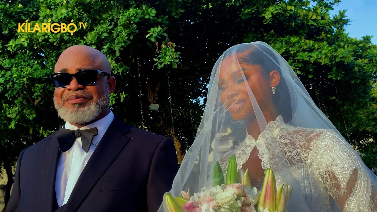 A FATHER'S PRIDE, PRISCILLA OJO WALKS DOWN THE AISLE WITH HER DAD # ...