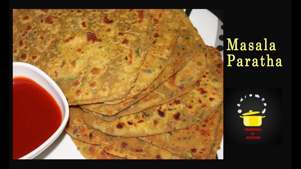 Masala Paratha Recipe in Hindi | Masala Paratha by Vandana ki kitchen ...