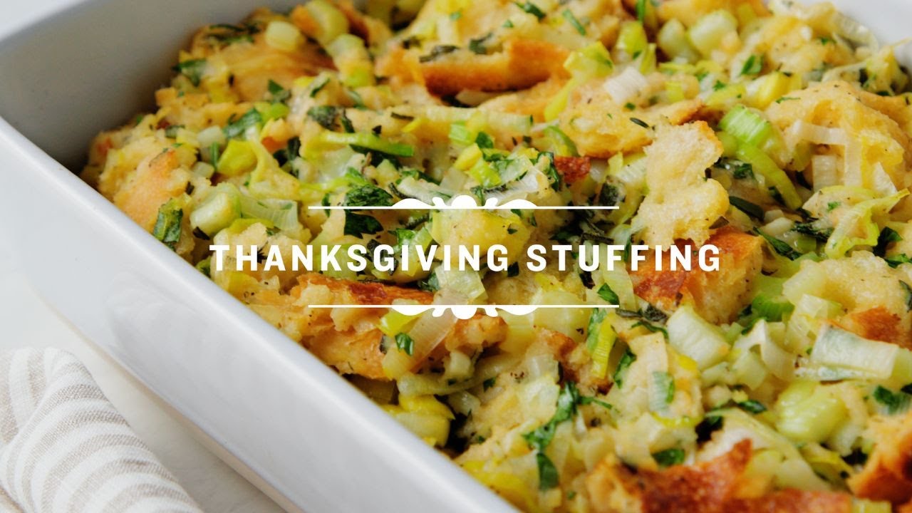 Thanksgiving Stuffing - Love & Lemons - YouTube