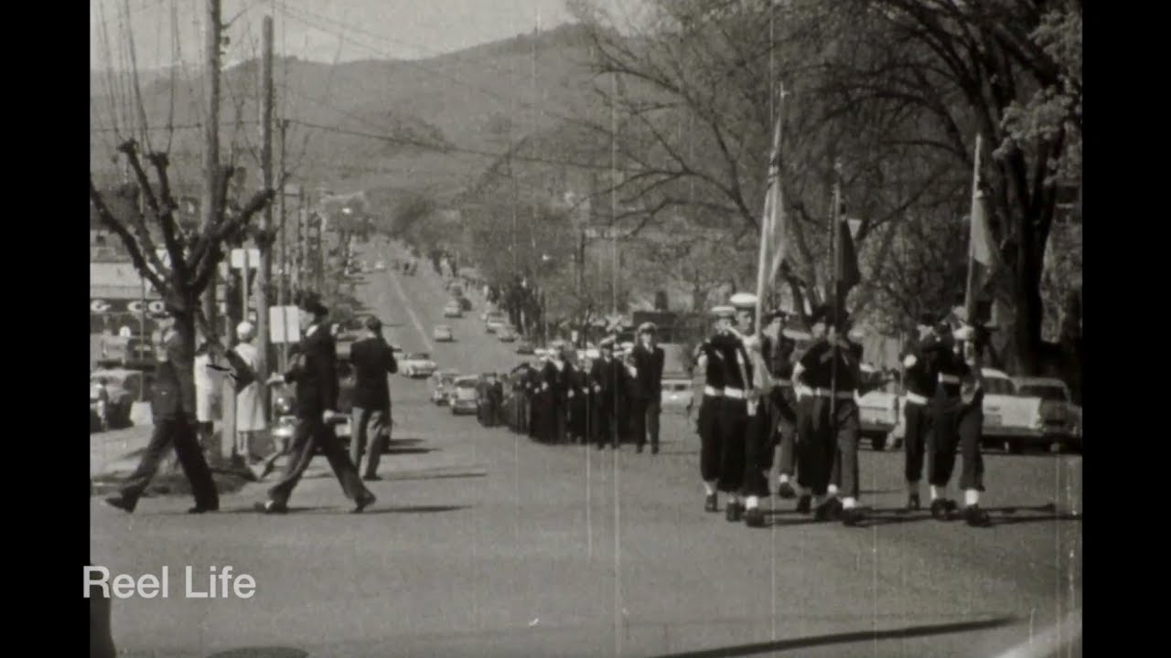 1961 Tri-service cadet church parade, Vernon, BC - YouTube