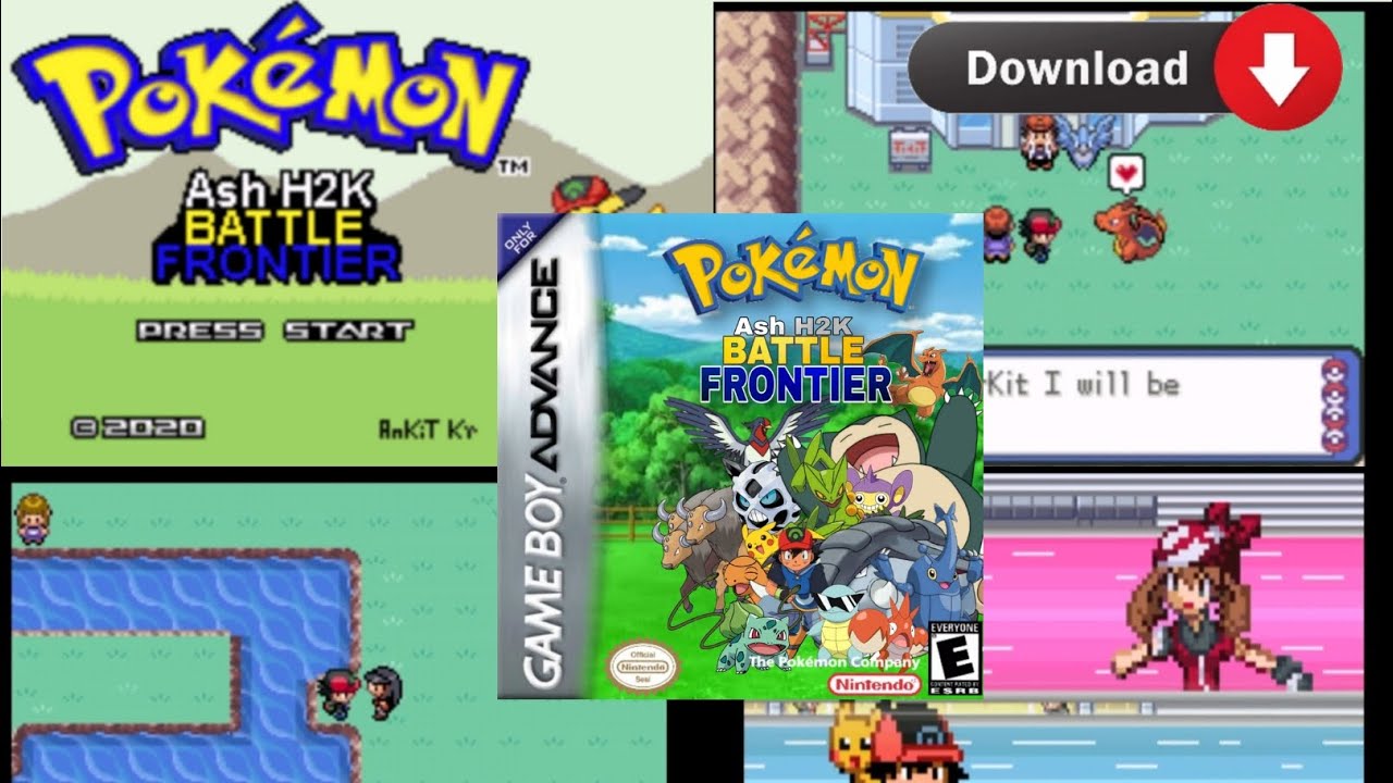 Pokemon Ash battle frontier gba download || POKEMON || #pokemon # ...