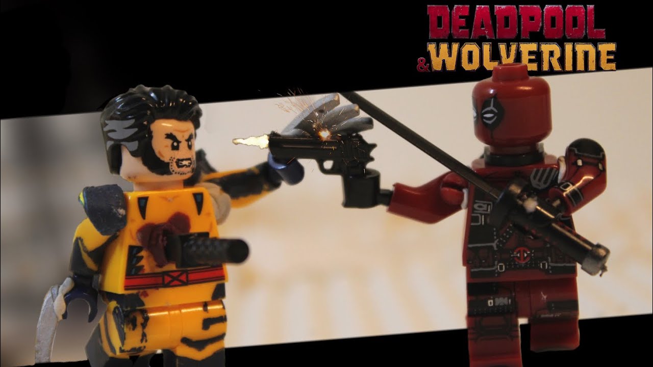 Deadpool and Wolverine | The Void Fight Scene in LEGO - YouTube