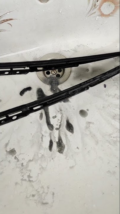 how to fix a noisy windshield wipers of cars - YouTube