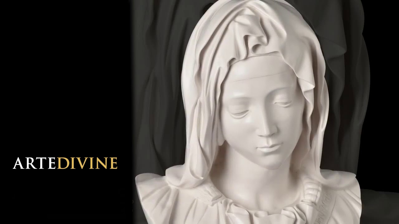 Michelangelo Blessed Virgin Mary from the Pieta - YouTube