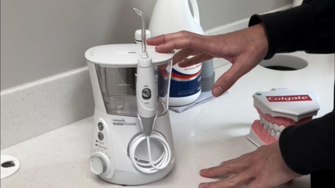 How To Use a Waterpik (Short Version) - YouTube