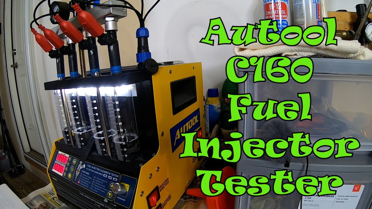 Trying Out my new Autool CT160 Fuel Injector Tester on Some Snake Eater ...