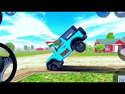 Dollar (song) Mahindra cyan thar👿 || Indian cars simulator 3d Modified ...