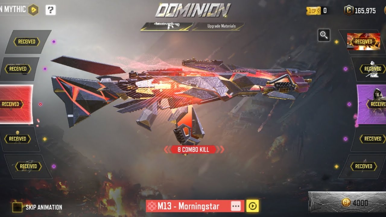 FULL DRAW CODM: Mythic M13 Morning Star in the Dominion | Ghost ...