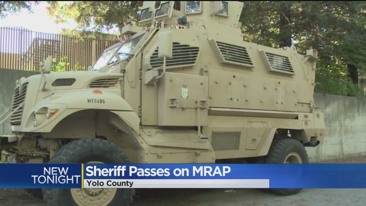 Yolo County Sheriff Decides Against Accepting Surplus MRAP From ...