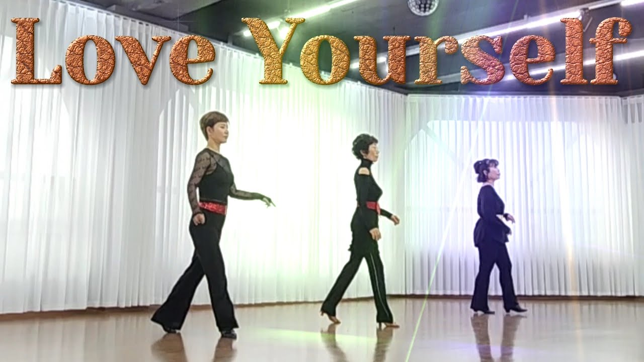 Love Yourself Level:Intermediate /JOINLINEDANCE - YouTube