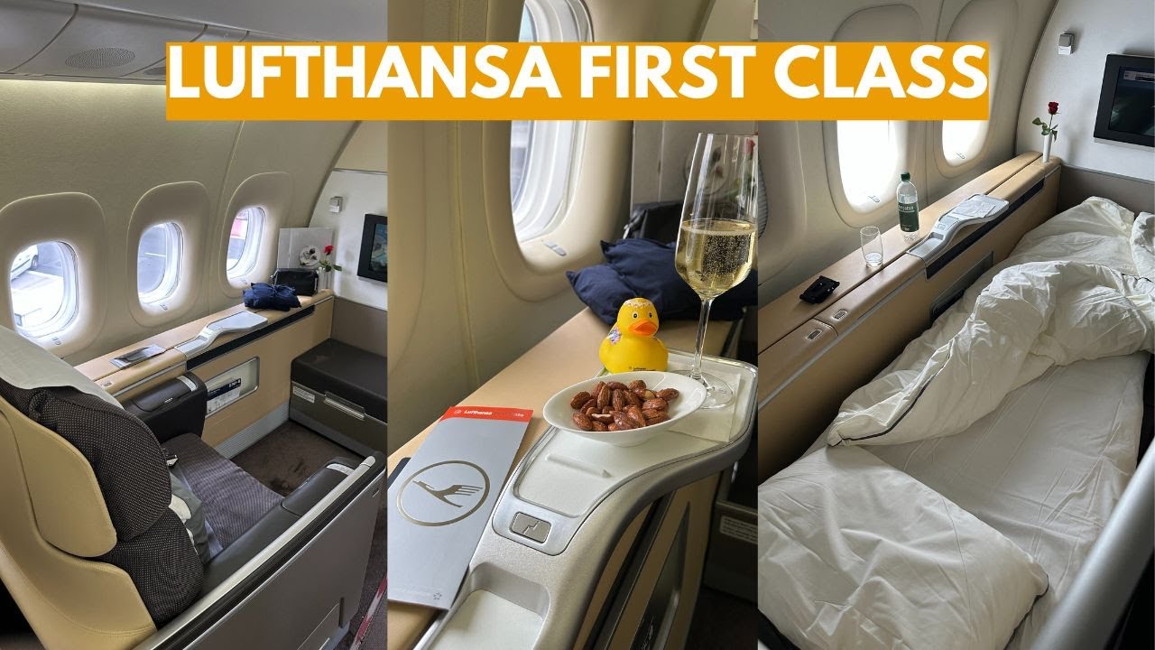 Lufthansa First Class Boeing 747 | AMAZING! - YouTube