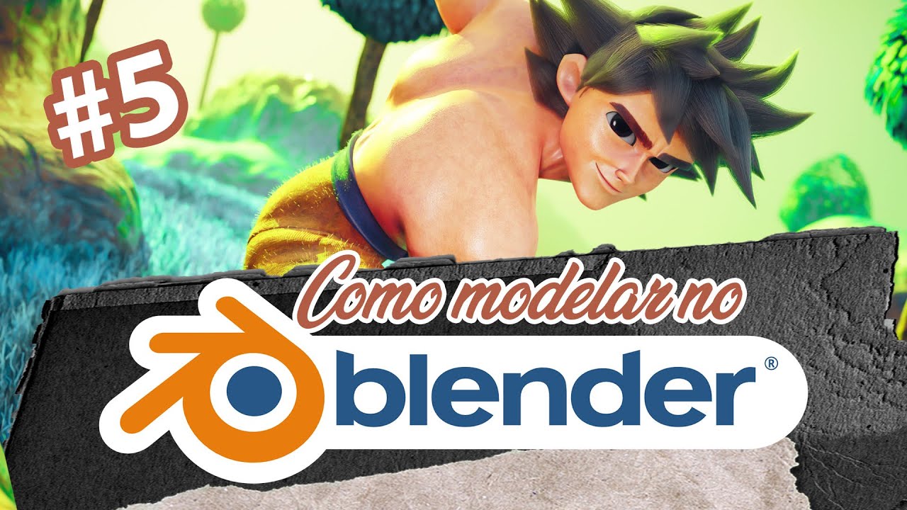 COMO MODELAR NO BLENDER PT 5 | (GAME CHARACTER PARA INICIANTE) - YouTube