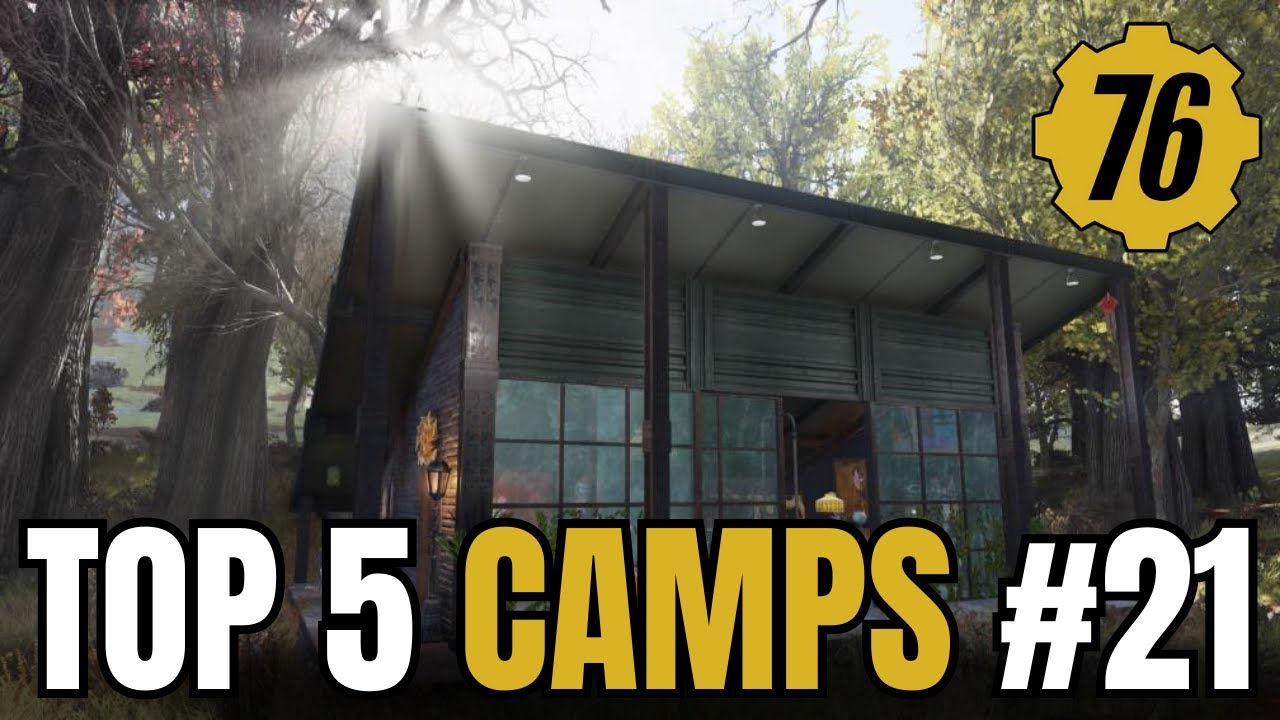 AWESOME Player Made Camps! | This Weeks Top 5 Fallout 76 Camp Builds ...