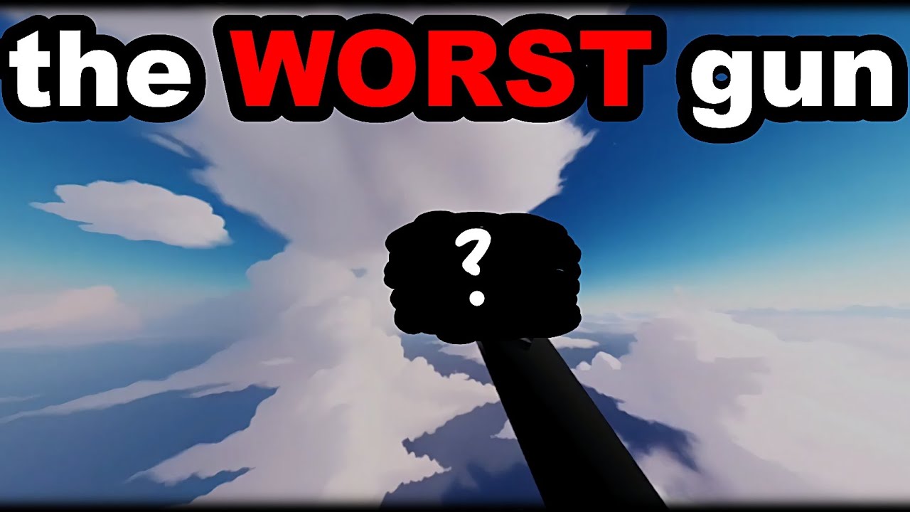 Using the WORST Gun In Rivals... (Roblox) - YouTube