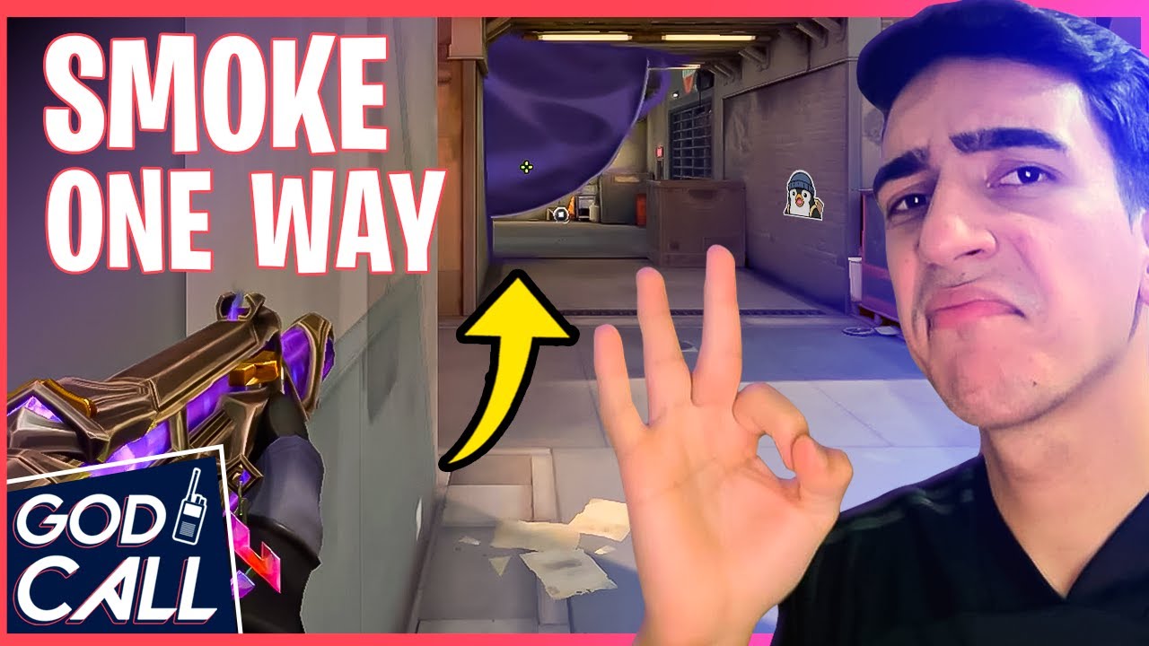 6 SMOKES ONE WAY DO OMEN, NA SPLIT DO VALORANT! - YouTube