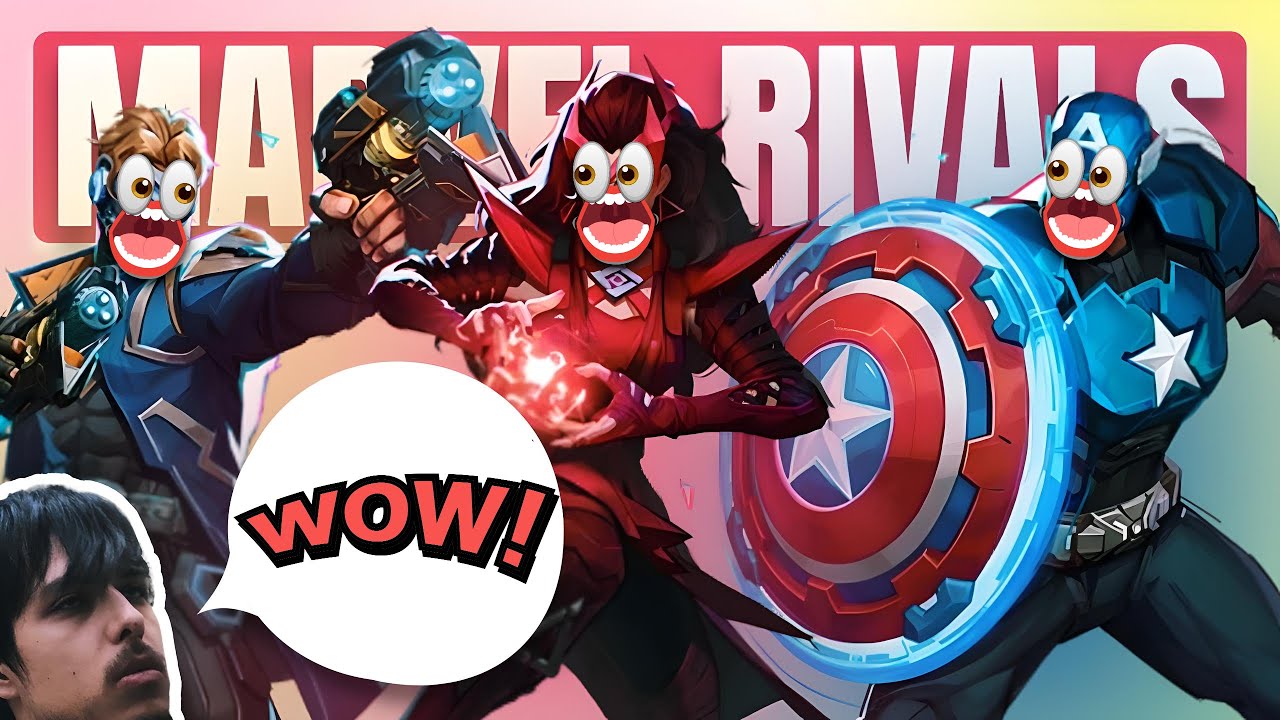 Andrew Watches Us Play Marvel Rivals - YouTube