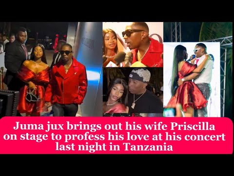 I will grow old with Priscilla , Juma jux profess his love for ...