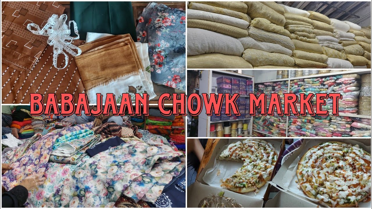 Pune's Biggest Wholesale Fabric Market || Baba Jaan Chowk Market ...