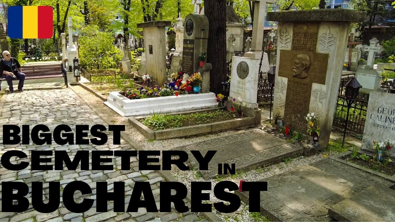 Exploring Biggest CEMETERY in BUCHAREST Romania - BELLU Cemetery - YouTube