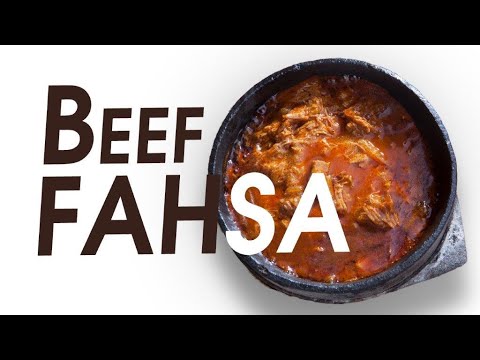 Beef Fahsa - Authentic Middle Eastern & Arabic Cuisine - YouTube