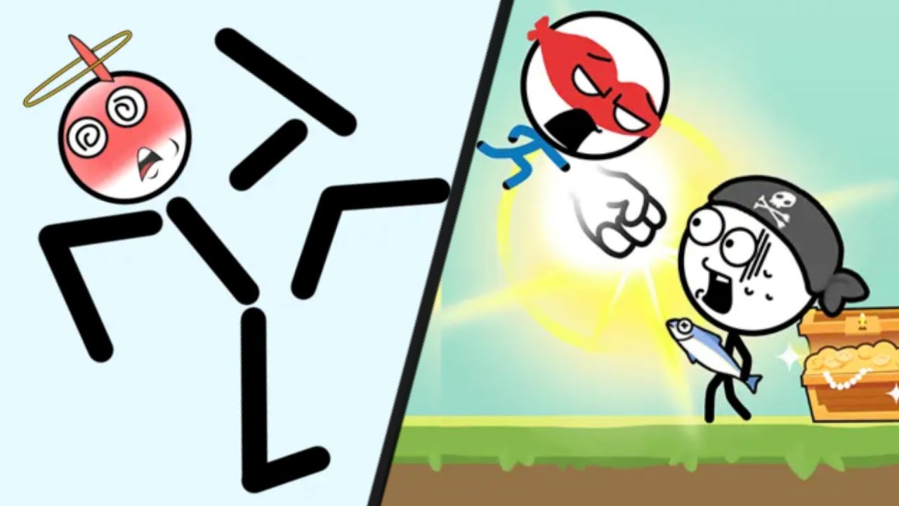Satisfying Relaxing Gameplay RAGDOLL STICKMAN DESTRUCTION vs ATTACK ...