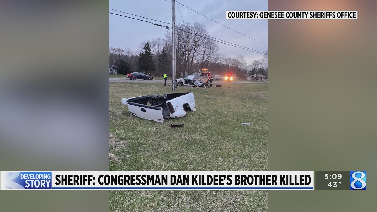 Congressman Dan Kildee’s brother killed, sheriff says - YouTube