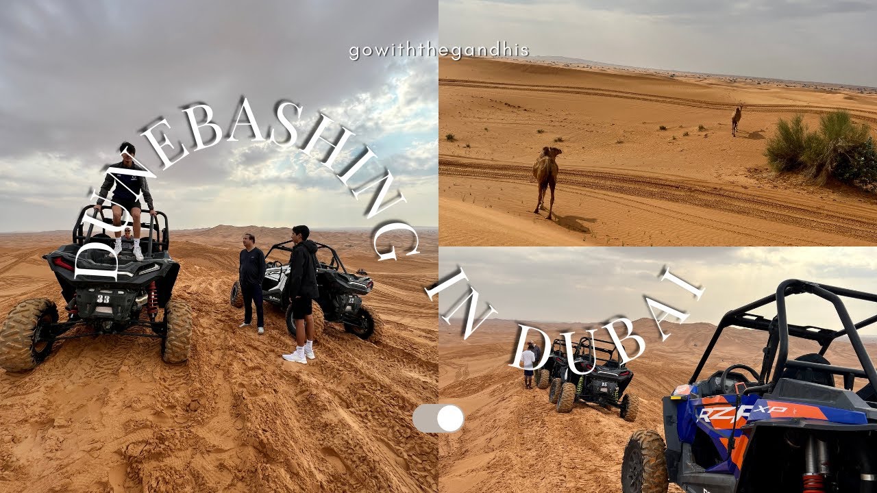 Dune Bashing in the Arabian Desert // Dubai Adventures - YouTube
