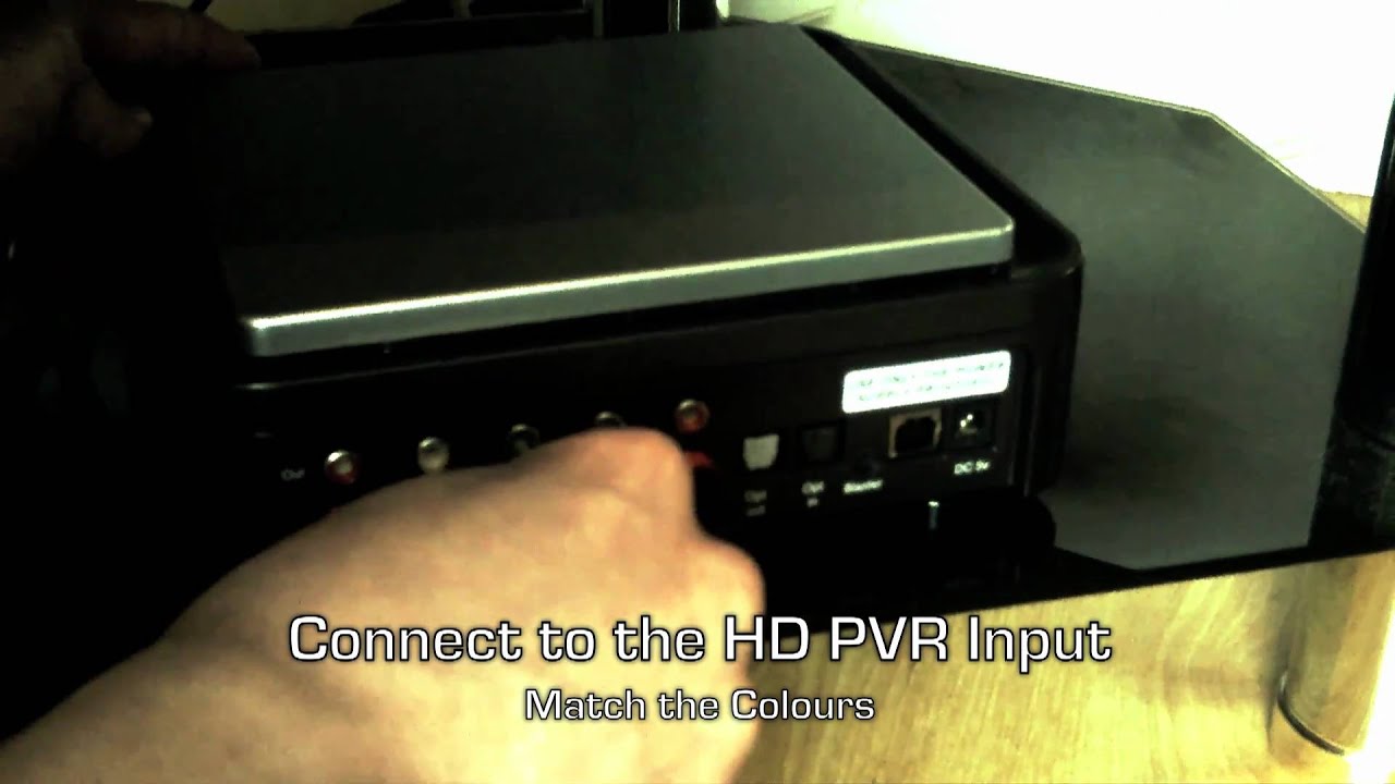 HD PVR Setup (PS3) - YouTube